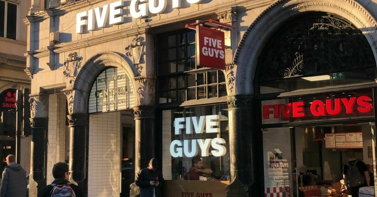 Five Guys | Location | Discover Leicester Square