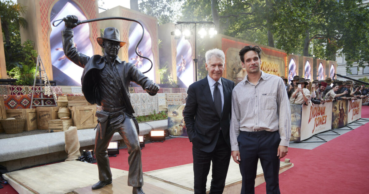 Iconic Indiana Jones Statue Unveiled at… | Discover Leicester Square